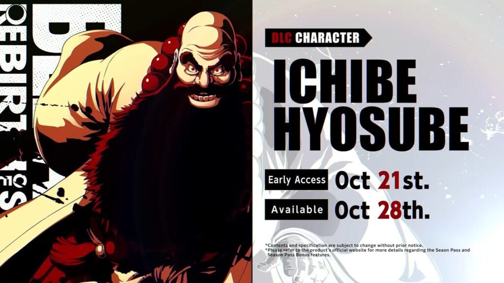 Bleach: Rebirth of Souls - Ichibe Hyosube als DLC-Charakter vorgestellt